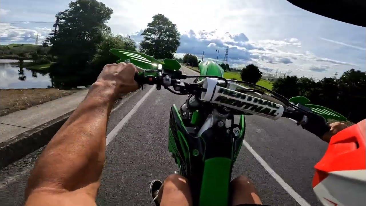 KX250F Street Ride | Wheelies On The Road - YouTube