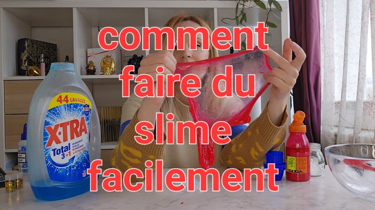 comment faire du slime facilement après avoir regardé tu vas le réussir ...