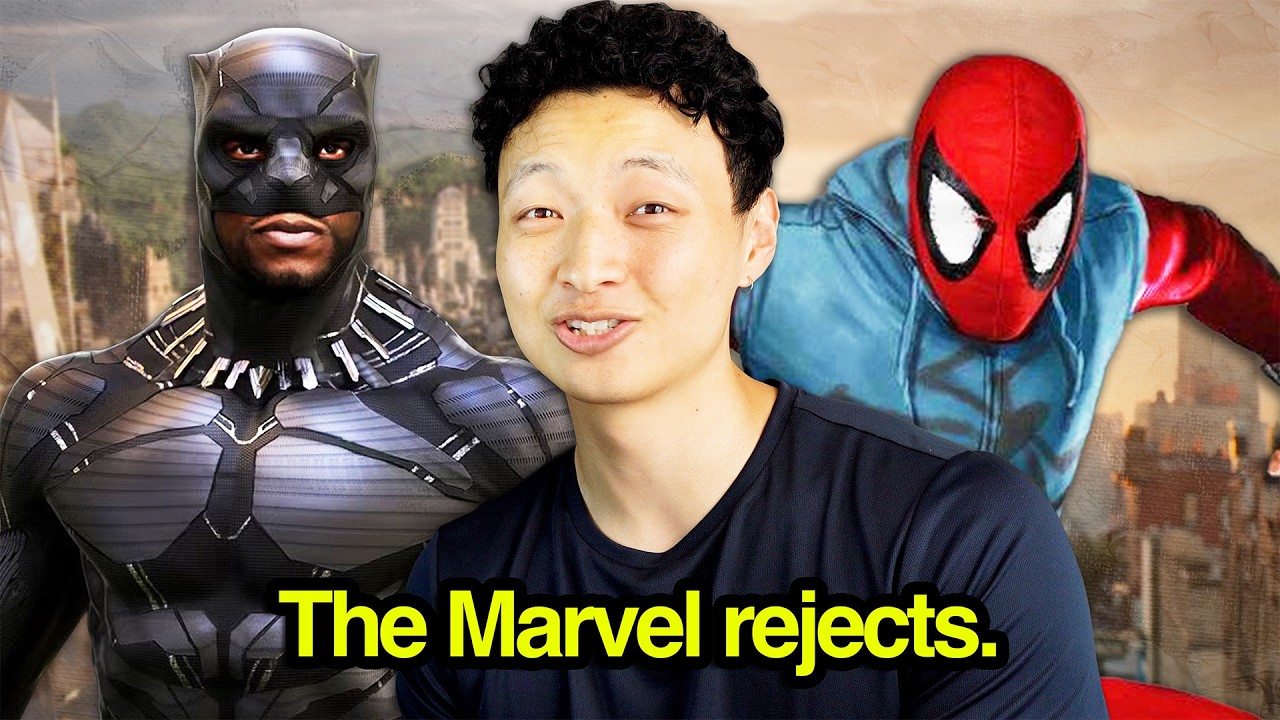 Rejected MCU Character Designs - YouTube