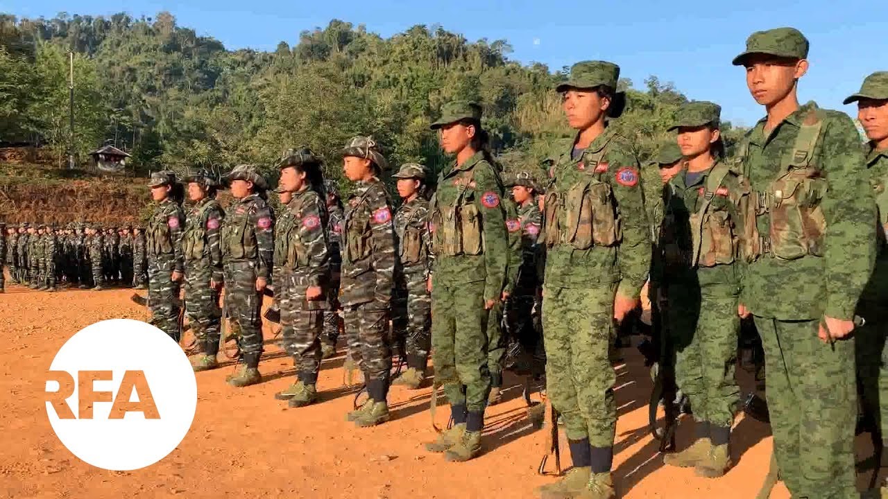 A Rare Look at Arakan Army Headquarters | Radio Free Asia (RFA) - YouTube