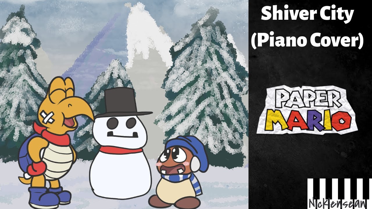 Shiver City (Piano Cover) - Paper Mario 64 - YouTube