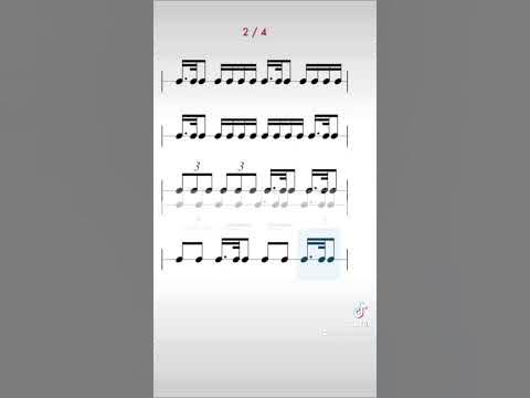 Dotted 16th-note figure — a rhythm sight reading exercise - YouTube
