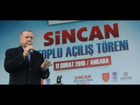 Cumhurbaşkanımız Erdoğan, Sincan Toplu Açılış Töreni'nde  konuştu