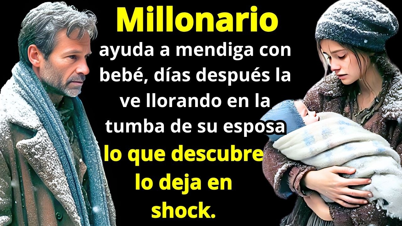 Millonario ayuda a mendiga con bebé, días después la ve llorando en la ...