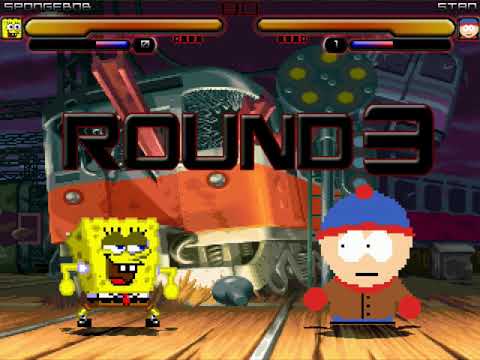 M.U.G.E.N: Spongebob Vs Stan Marsh - YouTube