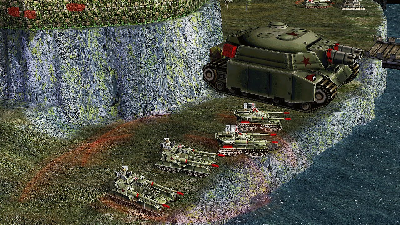 China Tank vs 7 USA Super - Command & Conquer Generals Apocalyptic ...
