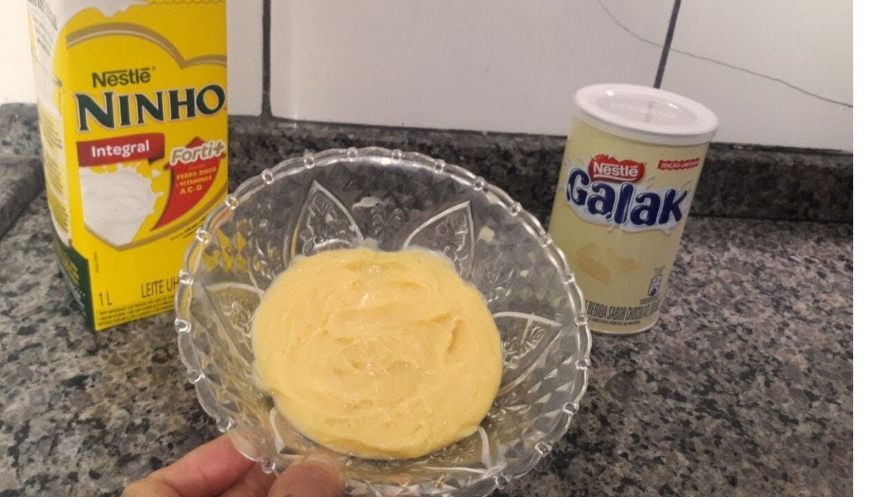 recheio pó Galak para diversos - YouTube