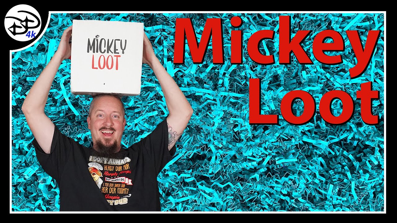 An interesting box! Mickey Loot, Disney Merch Unboxing - YouTube