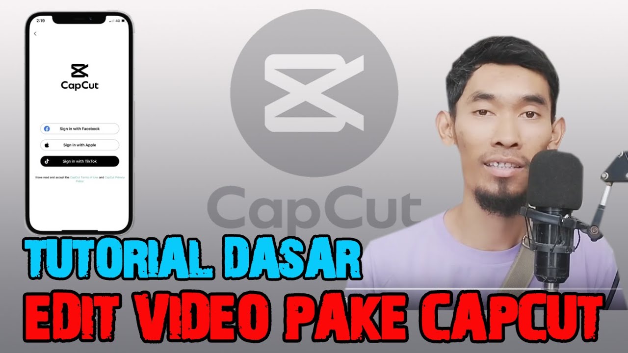 TUTORIAL EDIT VIDEO CAPCUT DASAR || SEMUA BISA NGEDIT VIDEO - YouTube