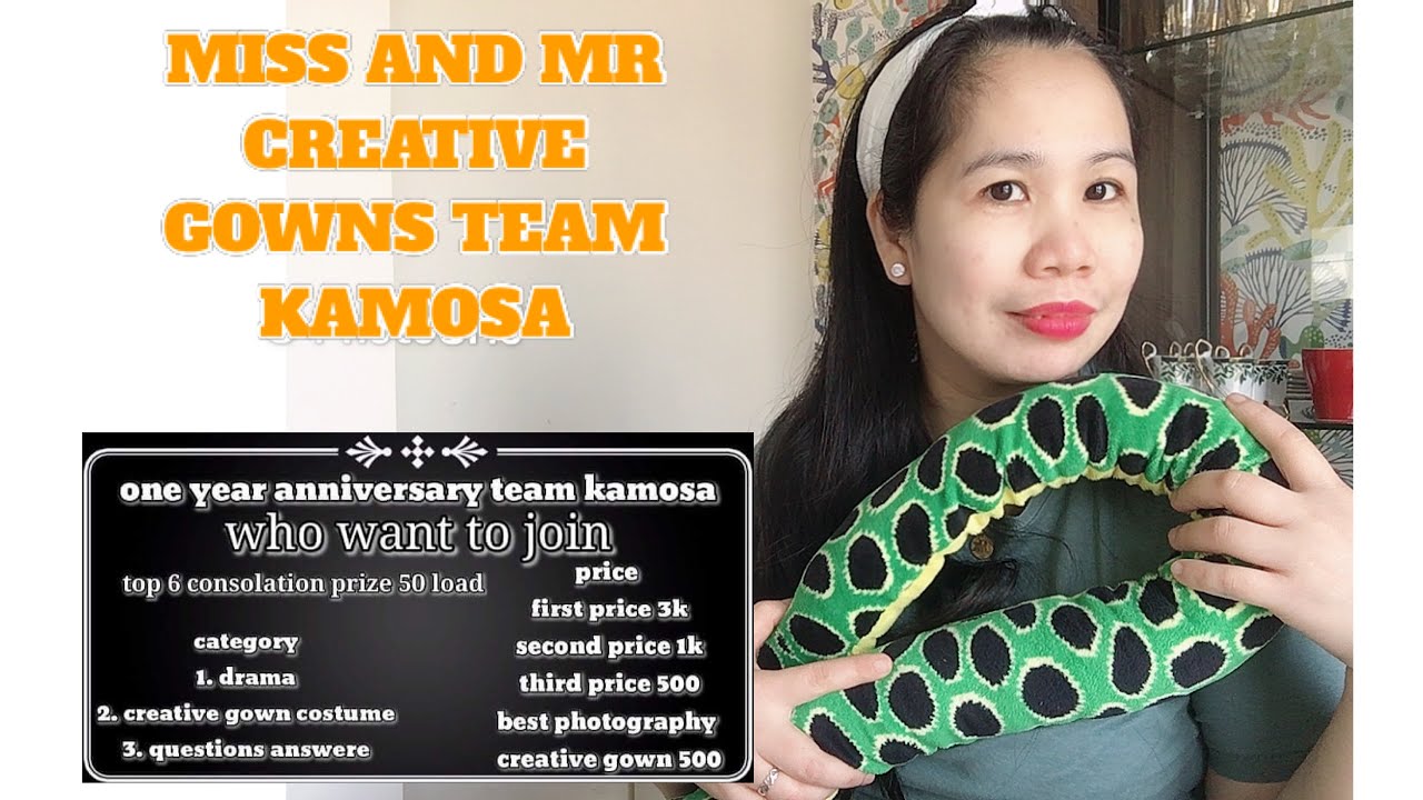 MISS AND MR CREATIVE GOWNS TEAM KAMOSA/ANNIVERSARY TEAM KAMOSA ...