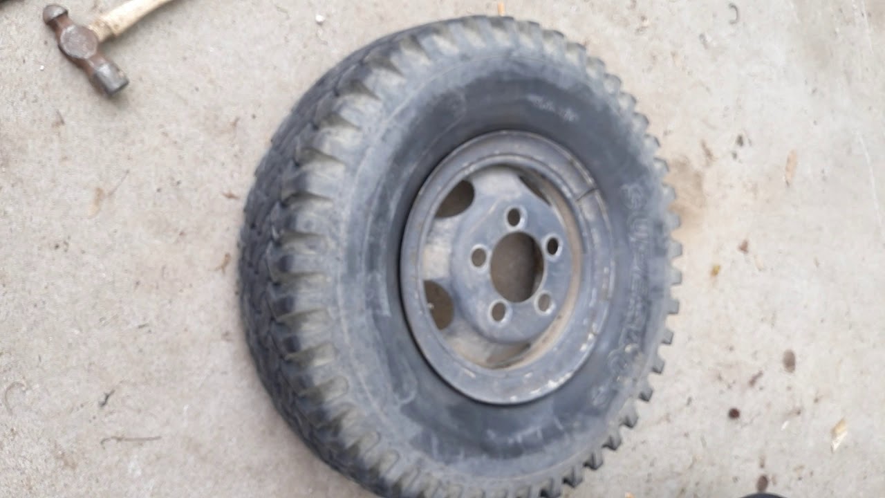 Military tire change split Rim part 2 - YouTube