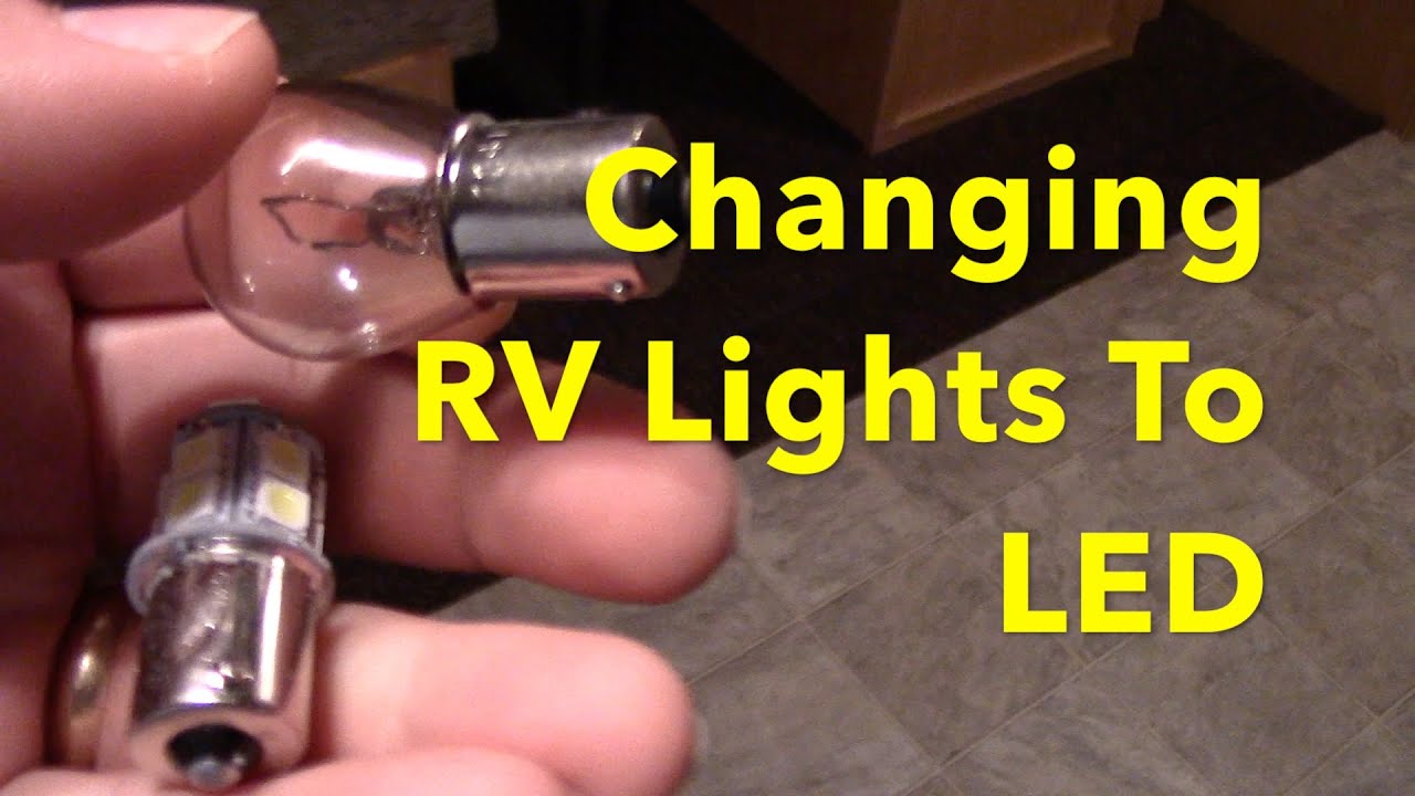RV Led Lights Upgrade - YouTube