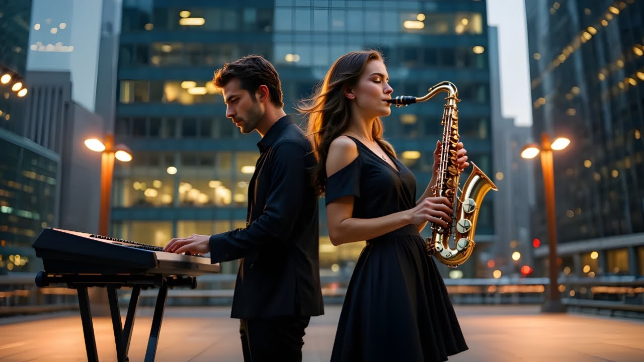 Neo-Tropical Sax Bliss – Golden Hour Mirage 🌅 | Afro R&B Chill & Smooth Sax Vibes - YouTube