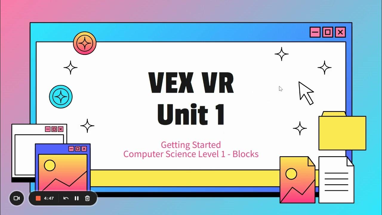VEX VR Unit 1 - YouTube