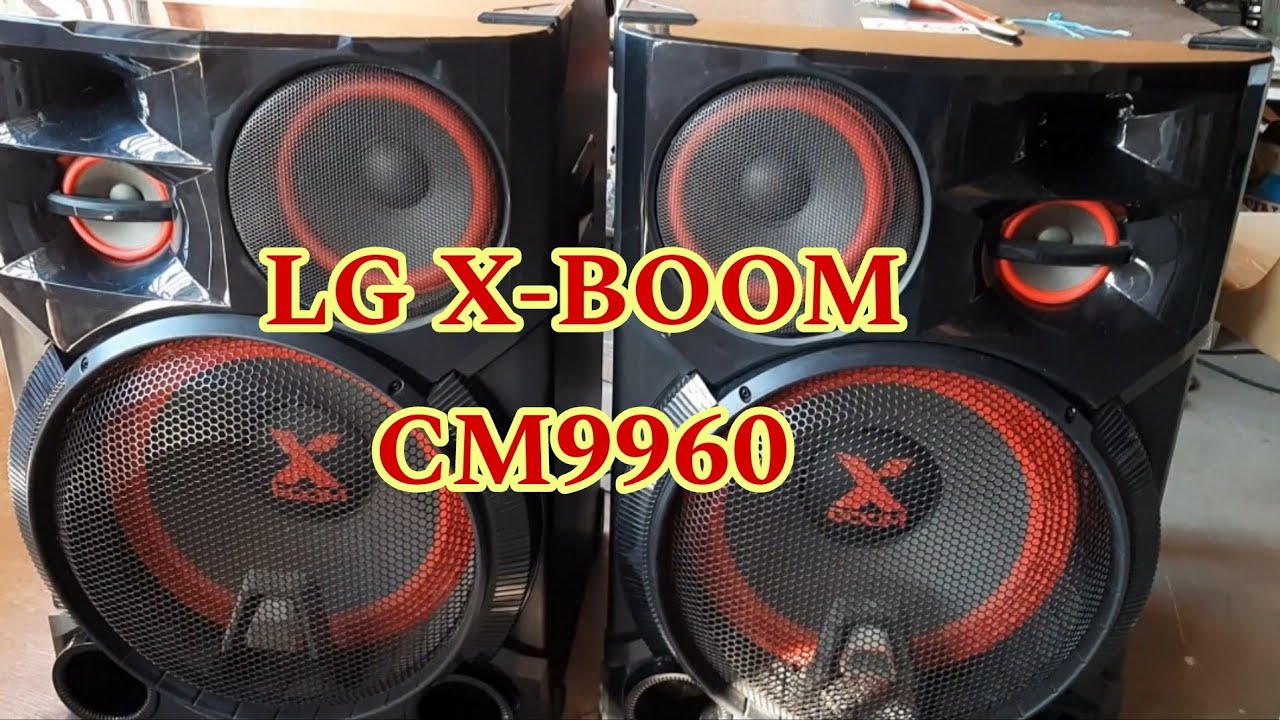 LG X-BOOM CM9960 | Mini Hi-Fi System - YouTube