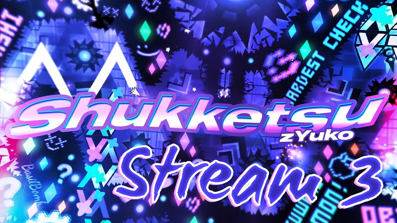 SHUKKETSU // STREAM 3 // 34%, 28% - 58%, 44% - 86%, 59% - 100% ...