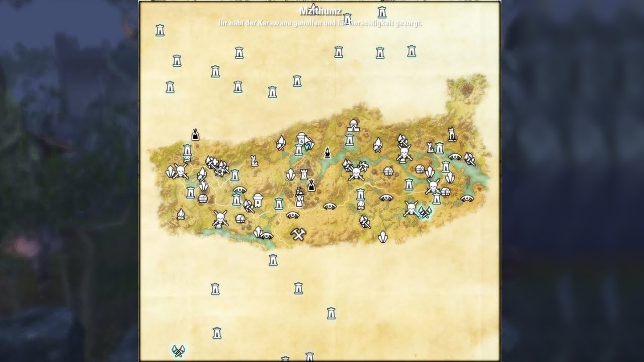 Elder Scrolls Online - Treasure Map III Deshaan - YouTube