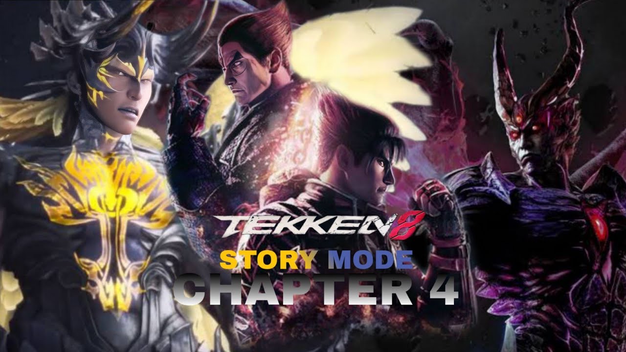 TEKKEN 8 STORY MODE CHAPTER 4 APPEARANCE OF ZAFINA WITH AZAZEL'S POWER ...