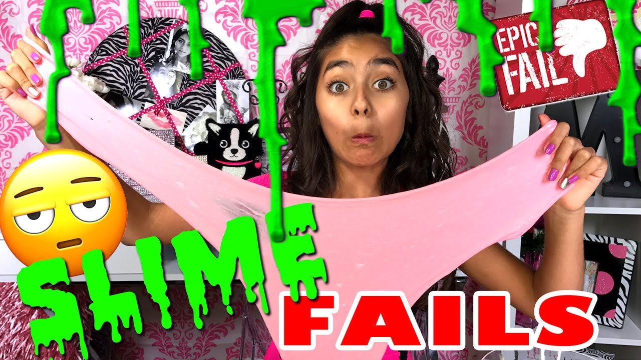 Slime DIY - Funny Slime Tutorial Fail - Make Slime with No Borax : Mercedes World // GEM Sisters ...