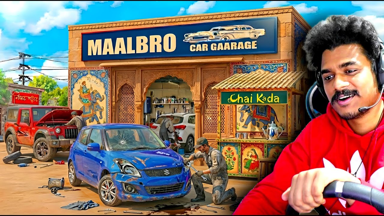 FINALLY OUR NEW INDIAN CAR RESTORATION MECHANIC SHOP IS READY🔥🤑 - YouTube