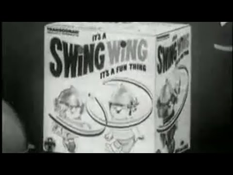 Swing wing toy ads since from 1965 - YouTube