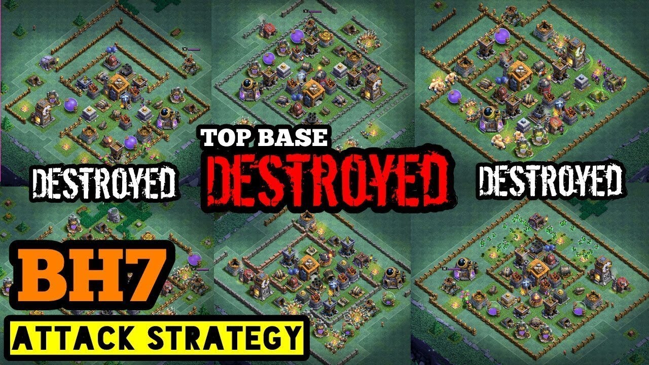 BUILDER BASE is BACK Clash of Clans | BH7 Attack Strategy and Gameplay ...