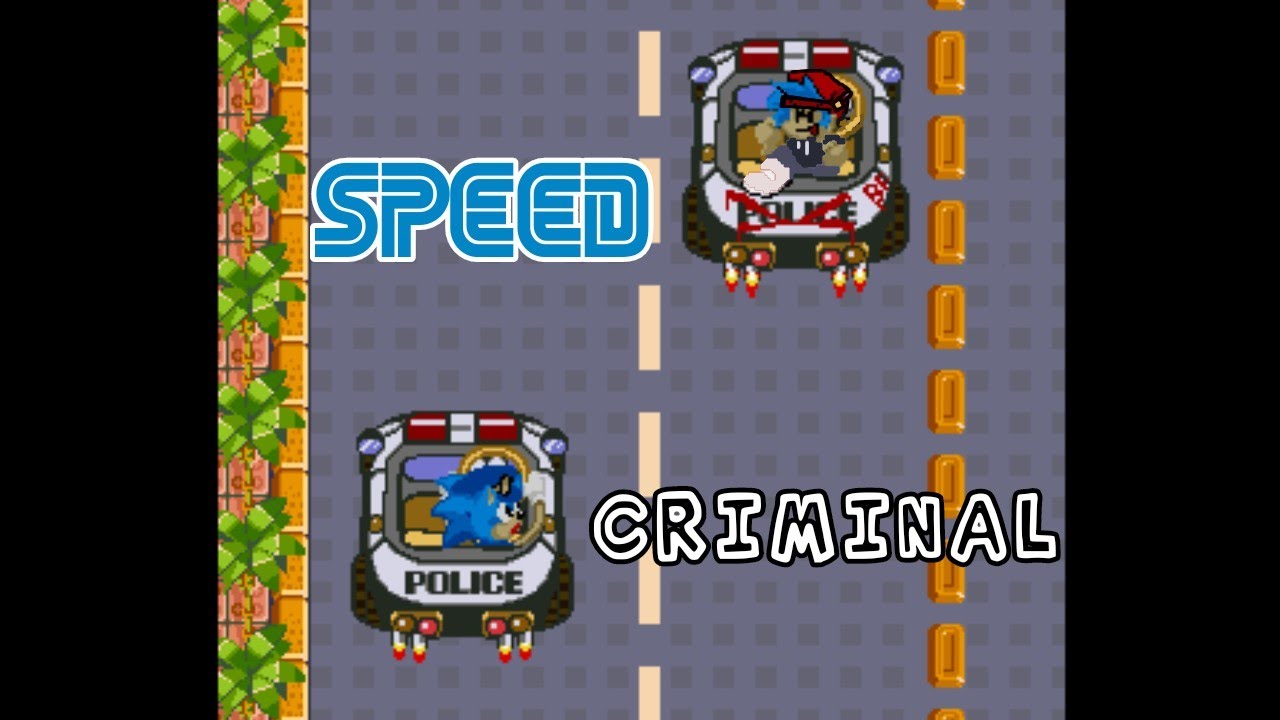 FNF X Waku Waku Sonic Patro Car: Speed Criminal - YouTube