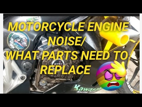 Motorcycle engine noise/what parts need to replace - YouTube
