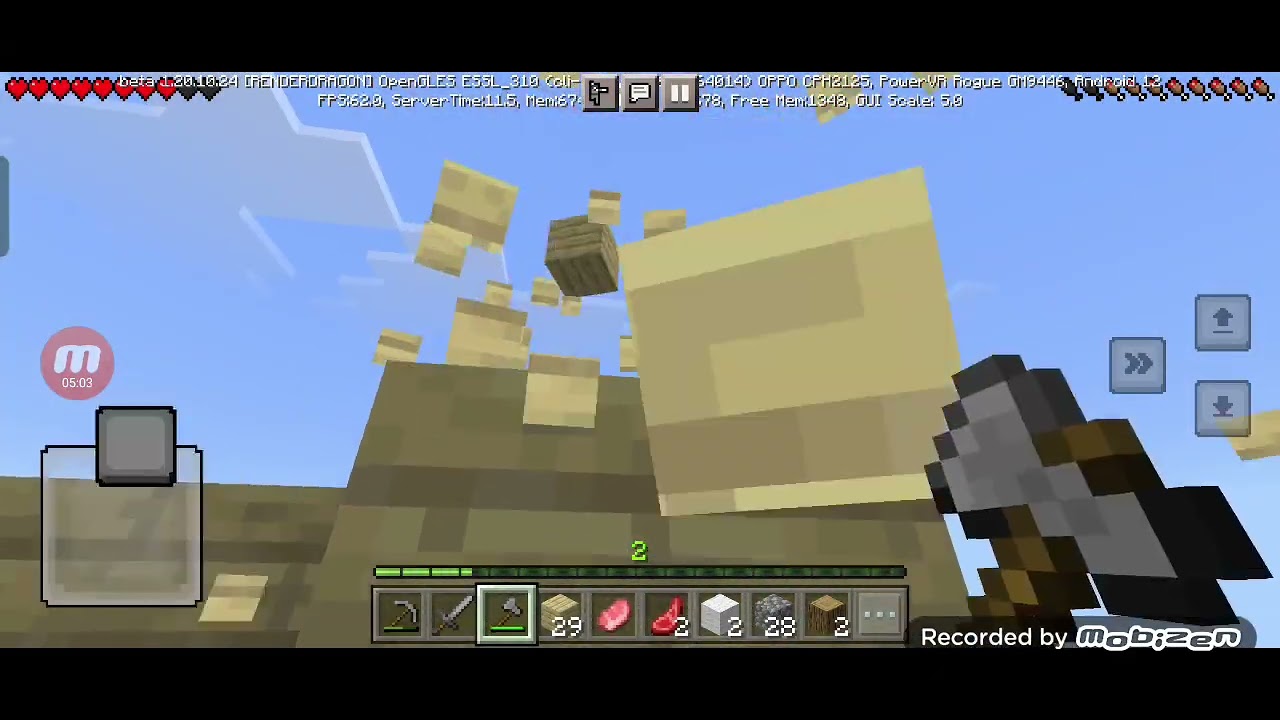 din seria cu Minecraft (partea2) - YouTube