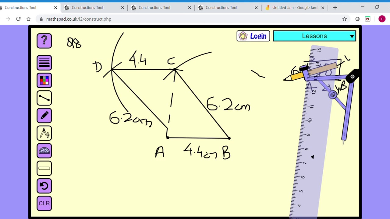 Class 9 Construction of polygons Ex 15 (part 3 of 8) - YouTube