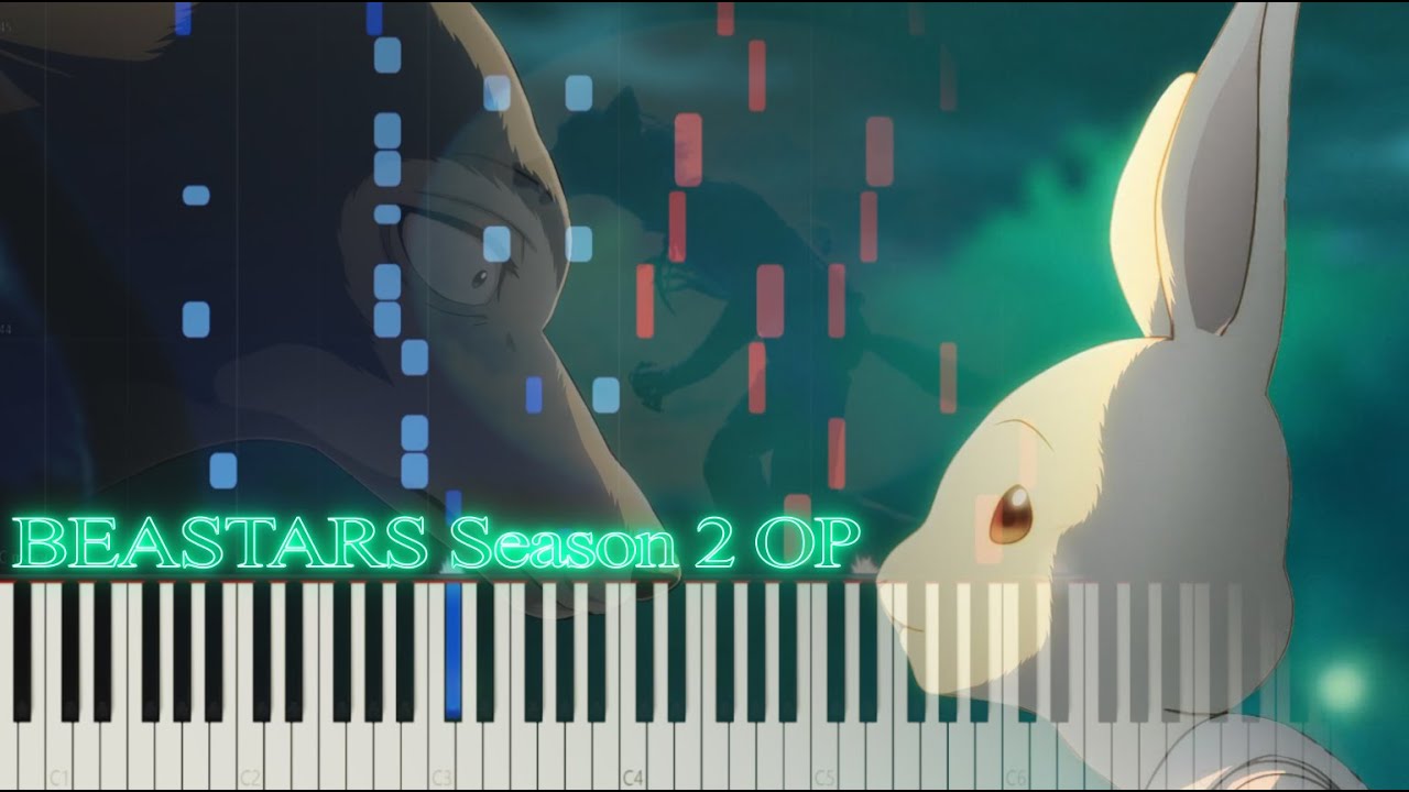 BEASTARS Season 2 OP - Kaibutsu by YOASOBI piano arrangement - YouTube