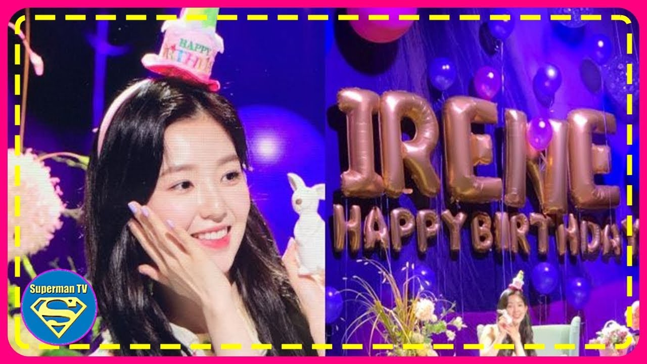 Red Velvet Irene Showed Her True Character At Her Birthday Celebration ...