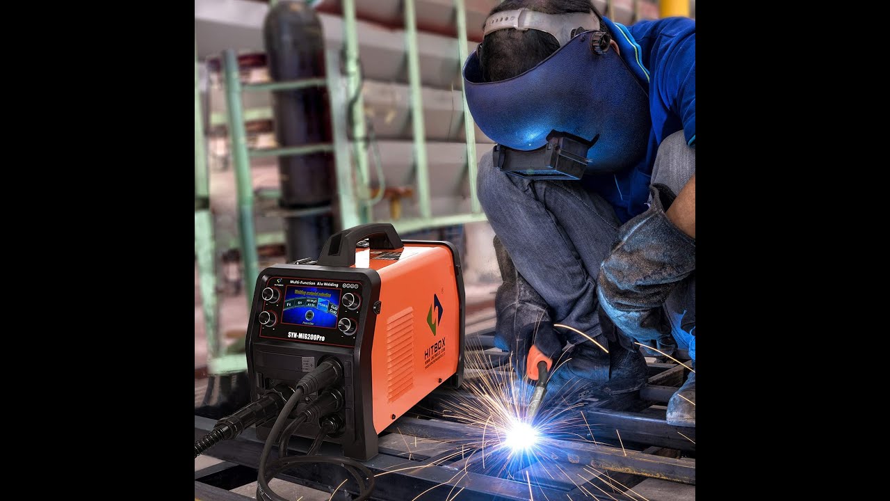 The HITBOX latest 4 in 1 welding machine - YouTube