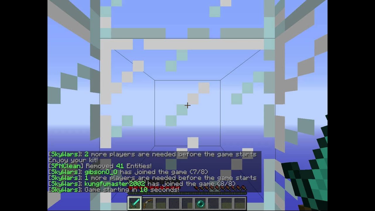 PistonMC Skywars: - "Skill?" - YouTube