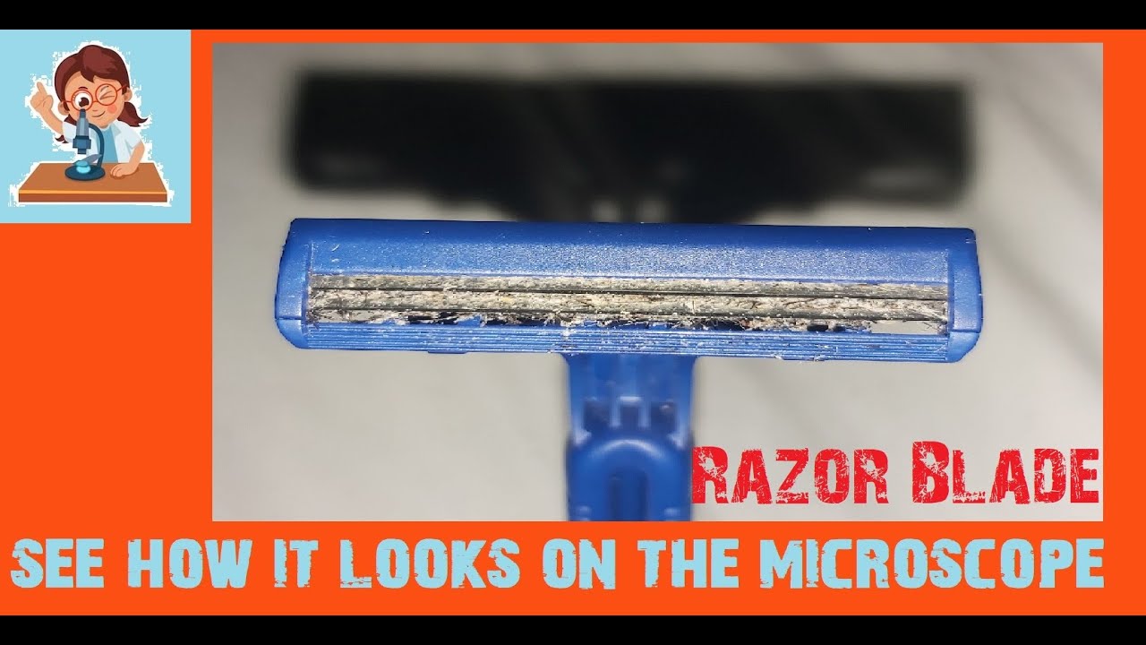 Razor Blade - See How It Looks On The Microscope - YouTube