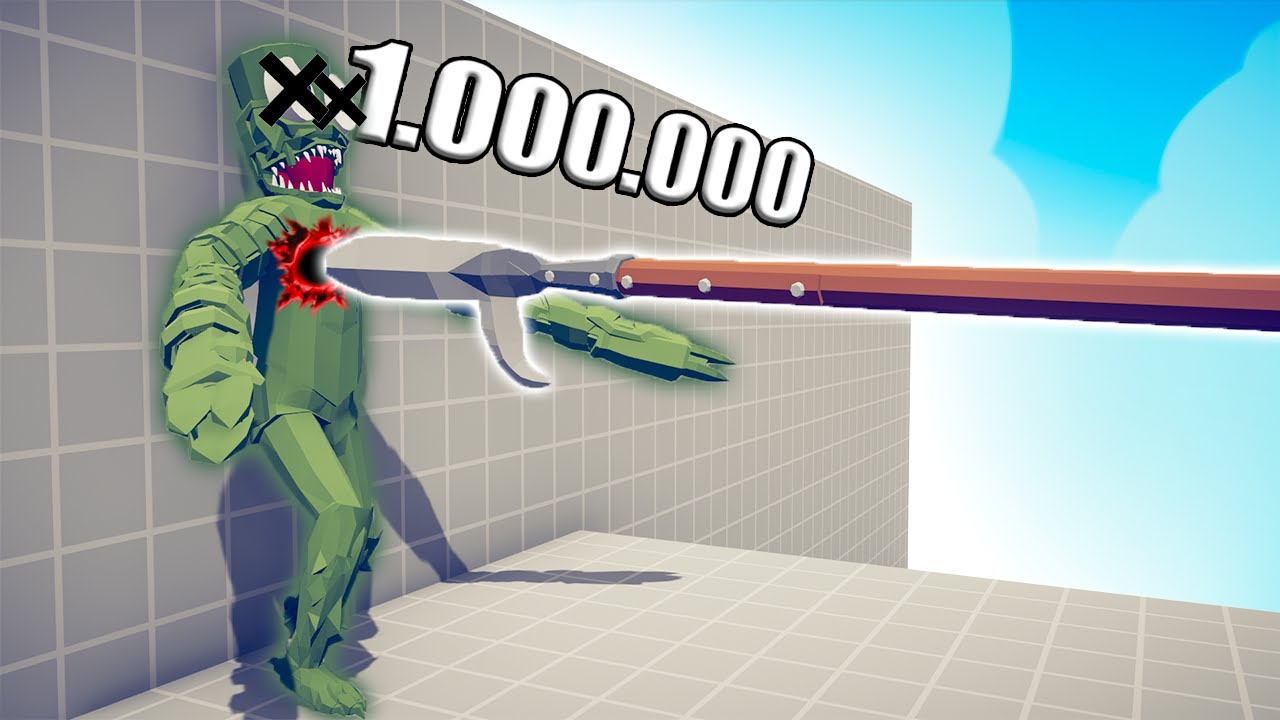 1.000.000 DAMAGE PIKE 1 vs 1 TOURNAMENT - TABS | Totally Accurate ...