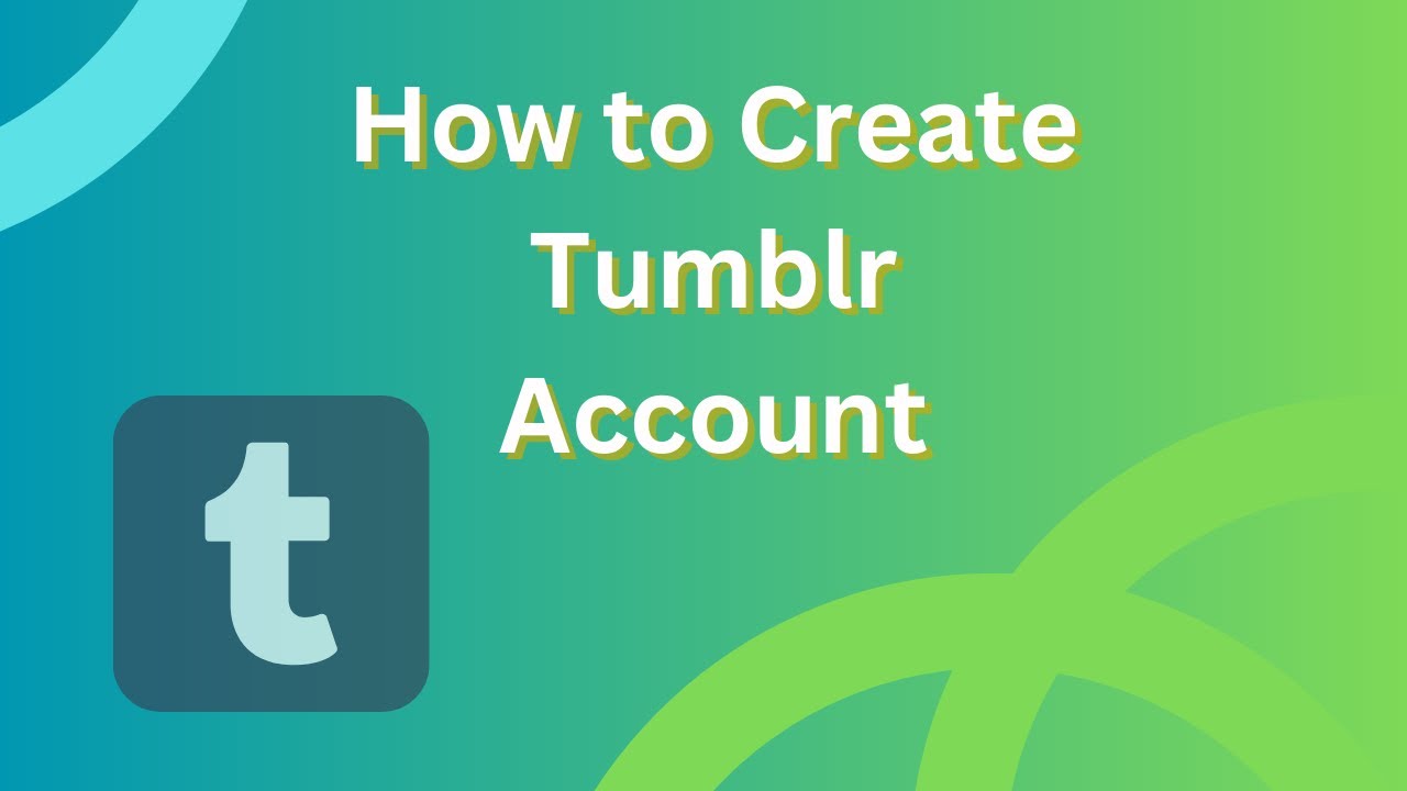 How to Create Tumblr Account on PC - YouTube