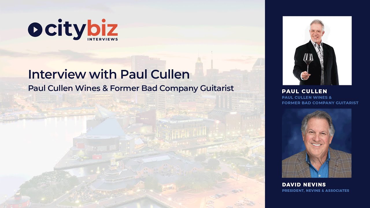 David Nevins Interviews Paul Cullen, Paul Cullen Wines and Former Bad Company Guitarist - YouTube