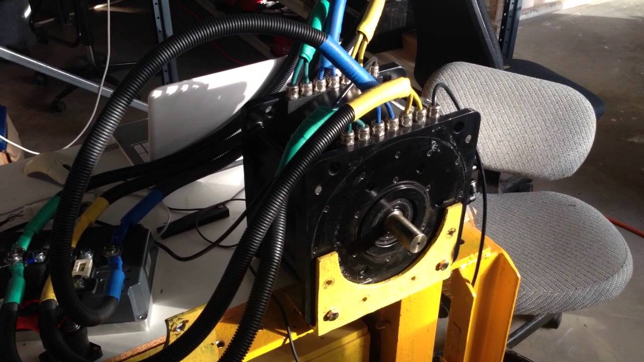 Driving a Golden Motor 20kW PMAC motor using a Sevcon Size 6 controller ...