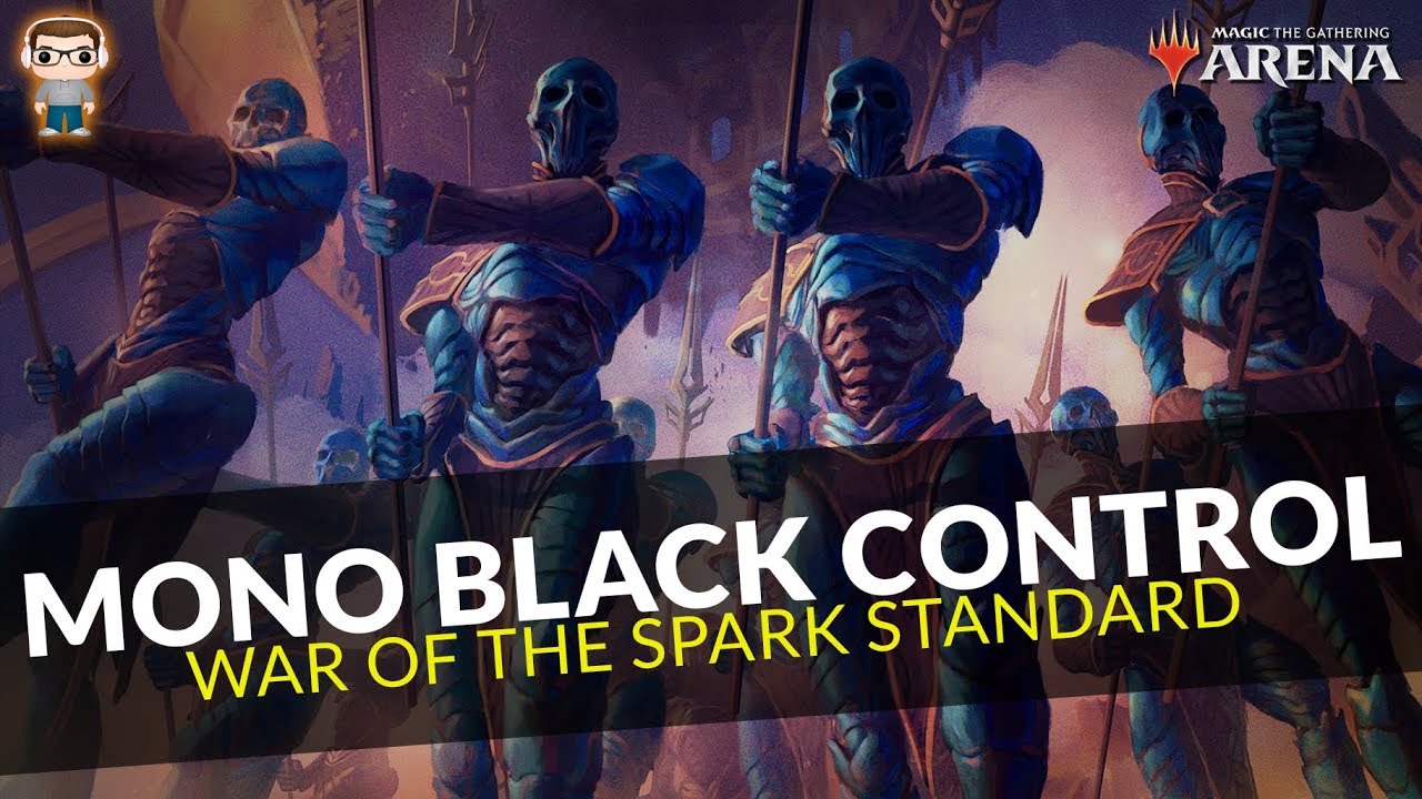 Mono Black Control - WAR Standard Deck Tech & Gameplay - MTG Arena ...
