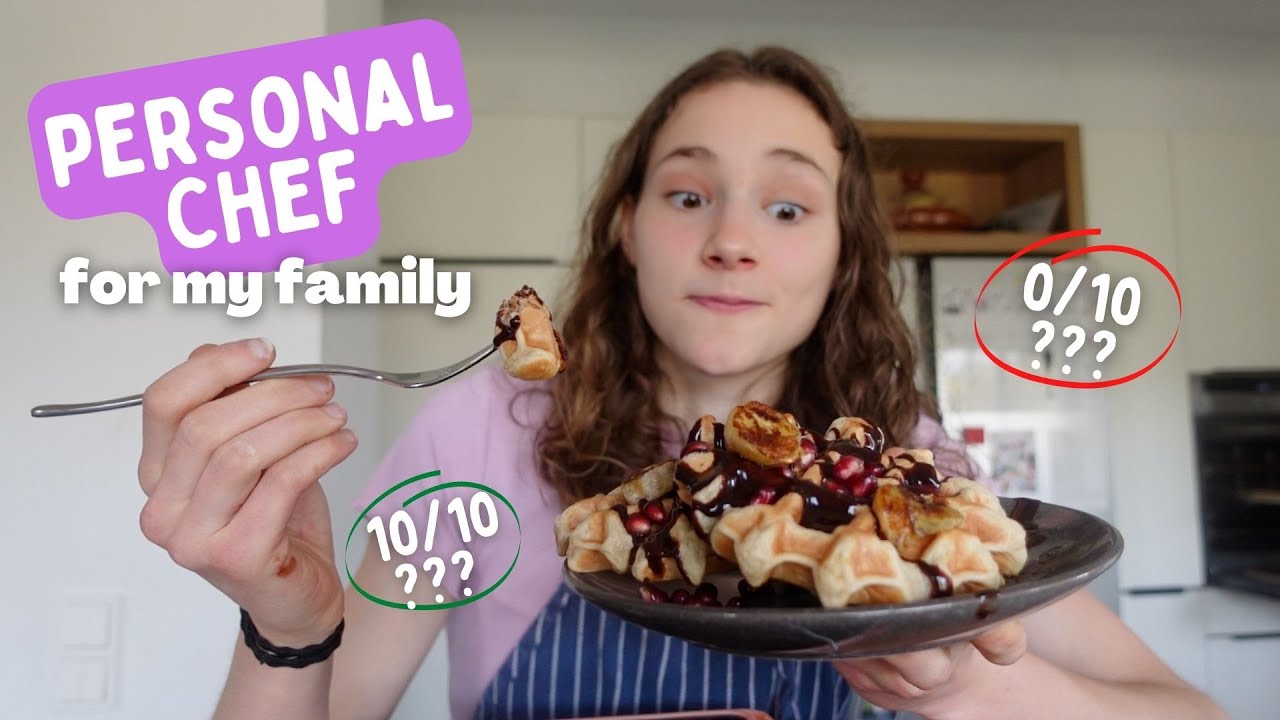 Being my family's PERSONAL CHEF for a day! 😳👩‍🍳 - YouTube