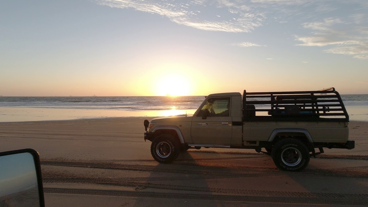 Land Cruiser Beach Sunset Cruise - Namibian Beauty - YouTube