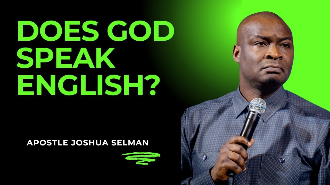 What is God's Language? || Apostle Joshua Selman Nimmak - YouTube