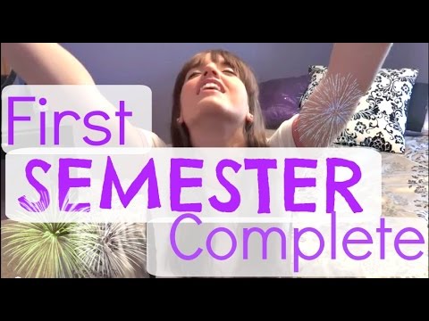 First Semester Complete! - YouTube
