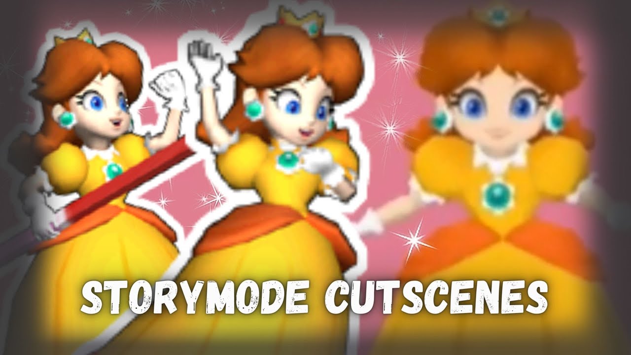 Mario Party 5 - Storymode Cutscenes (Princess Daisy) - YouTube