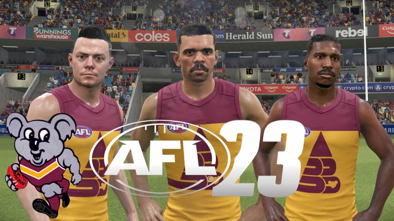 Playing As The Brisbane Bears… - AFL 23 - YouTube