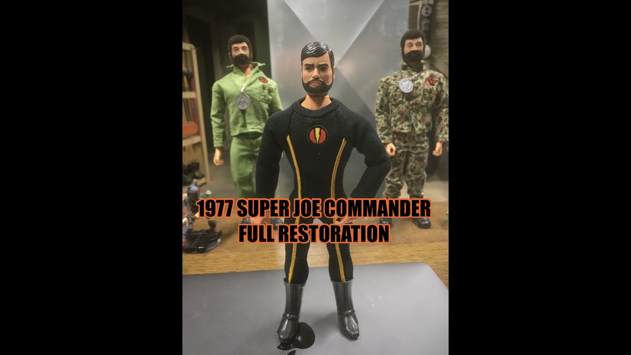 1977 HASBRO SUPER JOE ADVENTURE TEAM COMMANDER FULL RESTORATION HD 720p ...
