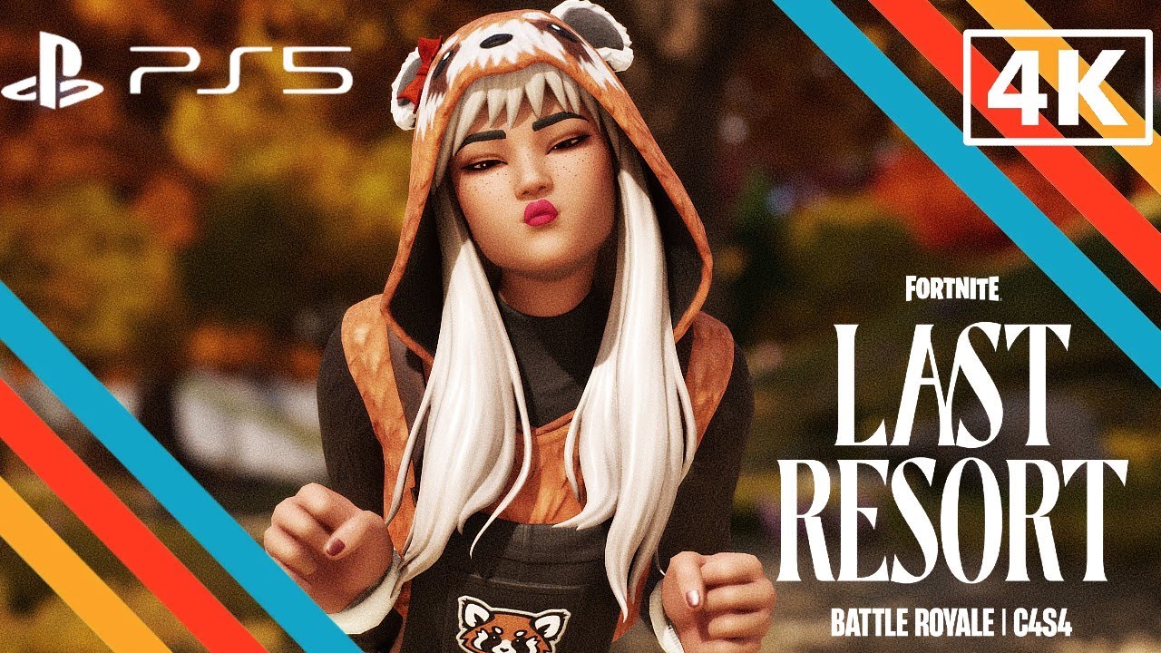 NEW FORTNITE RED PANDA SYD GAMEPLAY | PS5 4K - YouTube