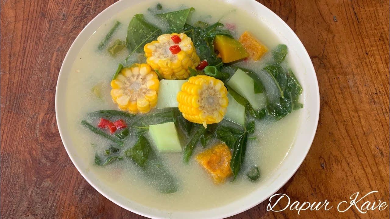 LIATNYA AJA BIKIN LAPER !! SEGER BANGET.. SAYUR LODEH LABU KUNING - YouTube