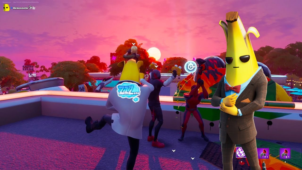 Doing Take the L with Peely in Party Royale - YouTube